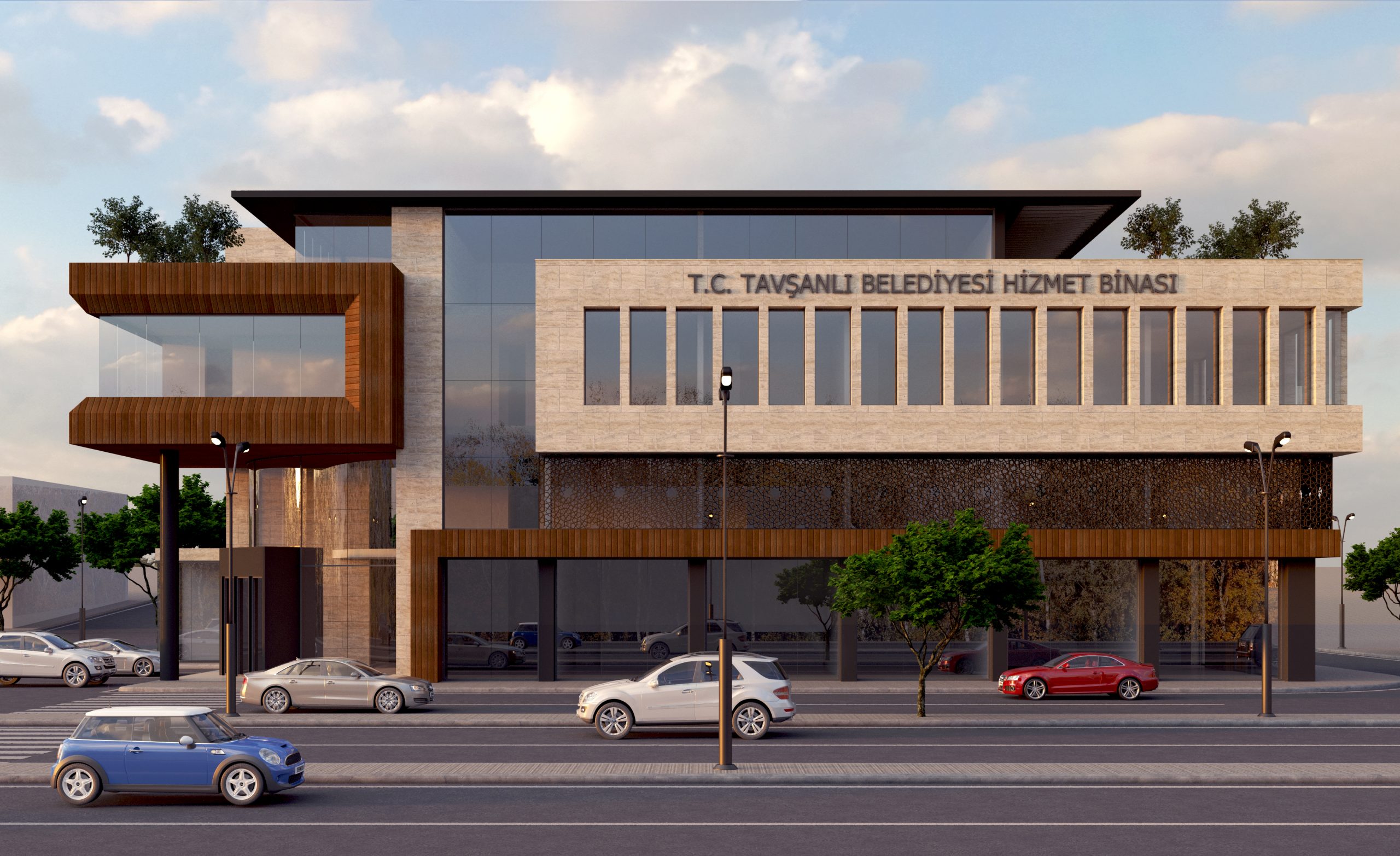 TAVŞANLI BELEDİYE HİZMET BİNASI – Gotik Yapı :: Architect & Project ...